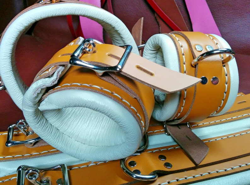 Hospital Medical Style Leather Bondage Restraints Wrist Ankle - Etsy