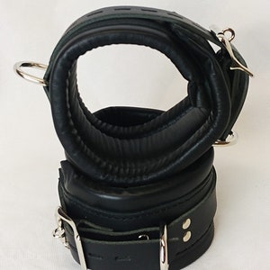 Bondage Bicep Arm Cuffs, Real Leather Professional Quality Bondage ...