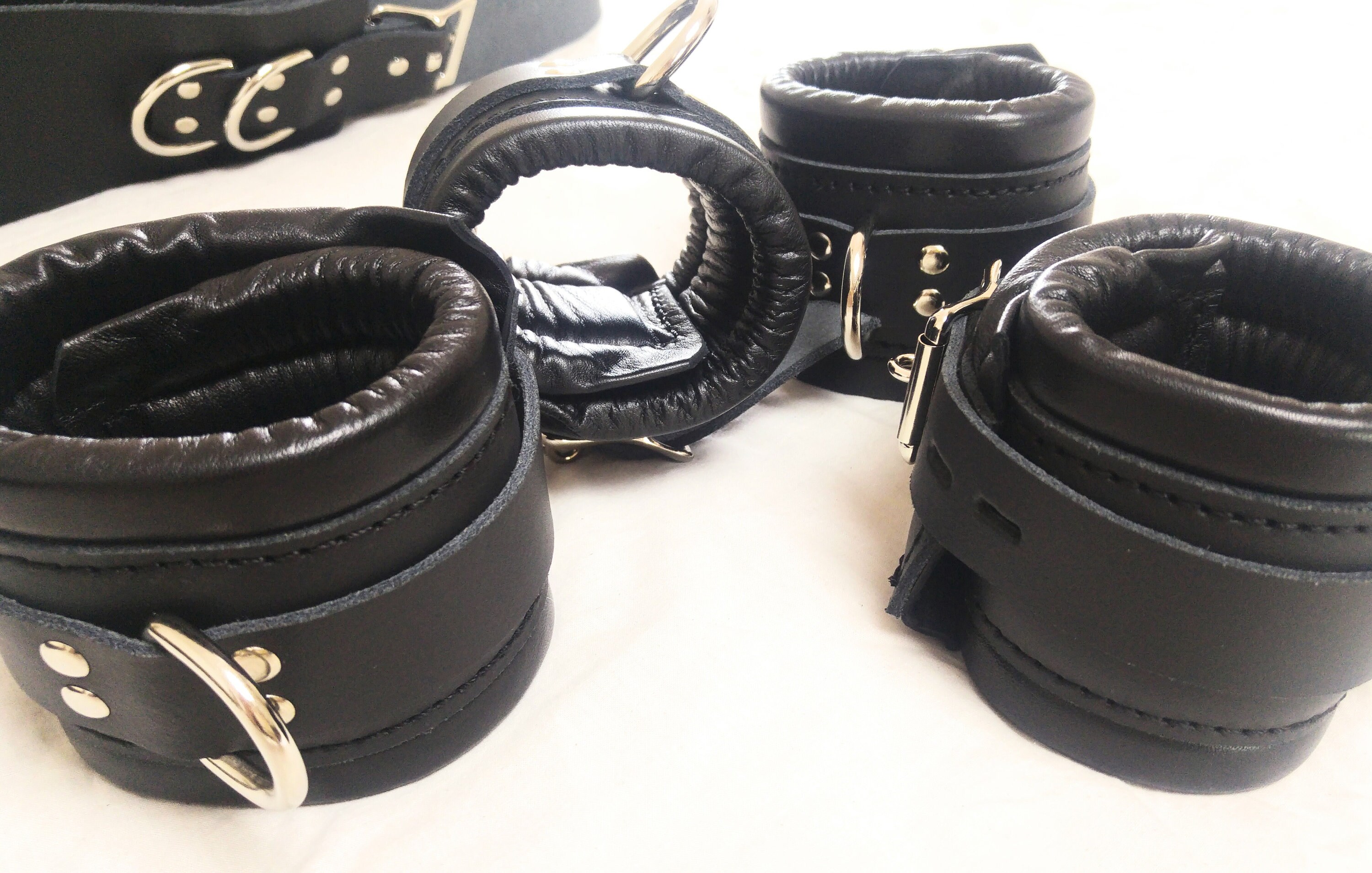 Bed Restraints Leather Bondage Restraints Hospital Medical | Etsy