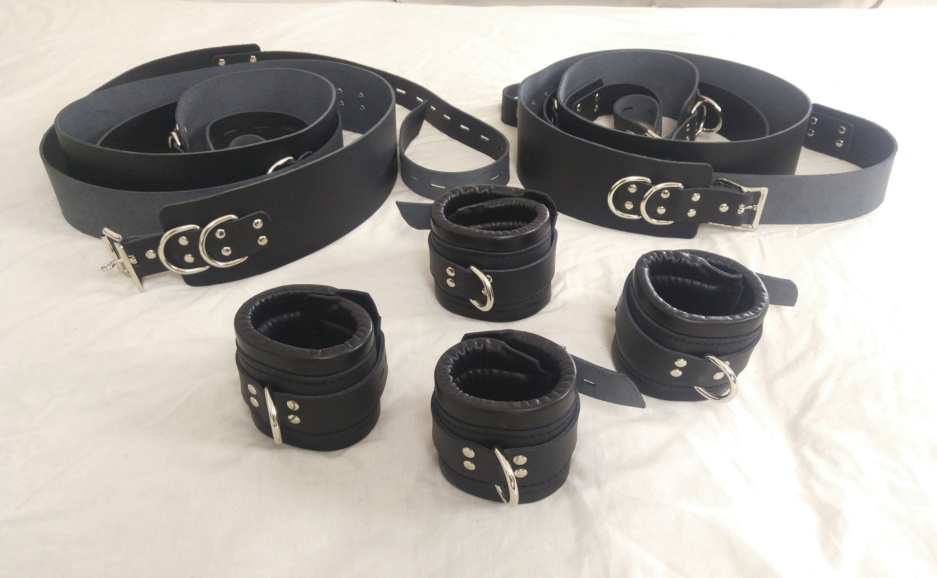 Bed Restraints Leather Bondage Restraints Hospital Medical - Etsy UK