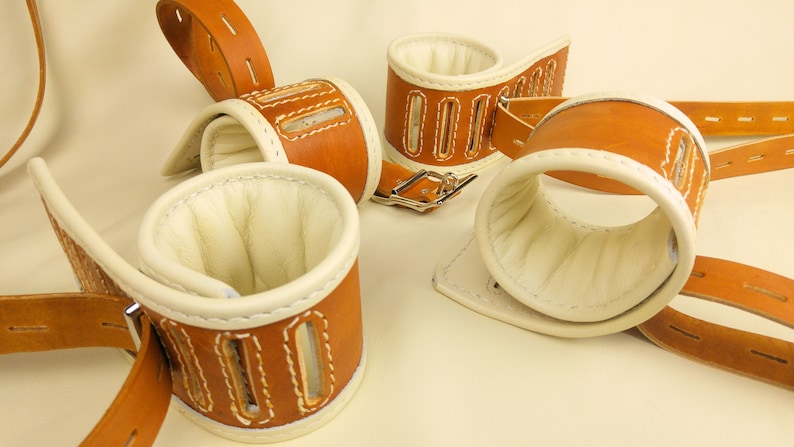 Medical Restraints Hospital Restraints Real Leather Bondage Cuffs ...