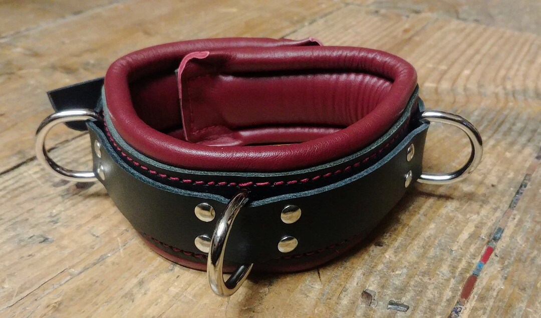 Bondage Restraint Collar Real Leather - Etsy