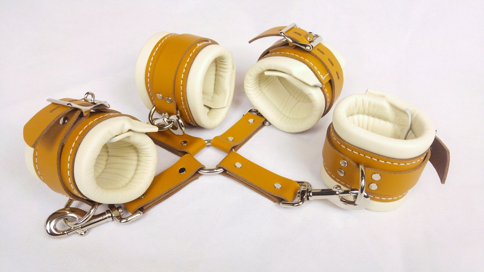 Hospital Medical Leather Bondage Restraints Wrist Ankle Hogtie | Etsy