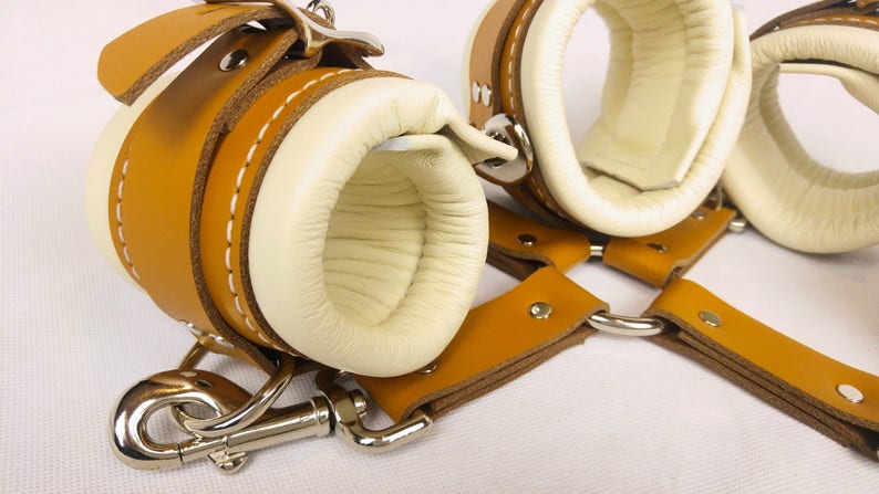 Hospital Medical Leather Bondage Restraints Wrist Ankle Hogtie - Etsy
