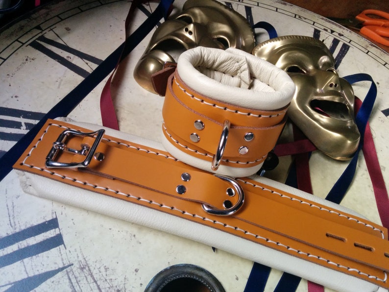 Hospital Medical Style Leather Bondage Restraints Wrist Cuffs - Etsy UK