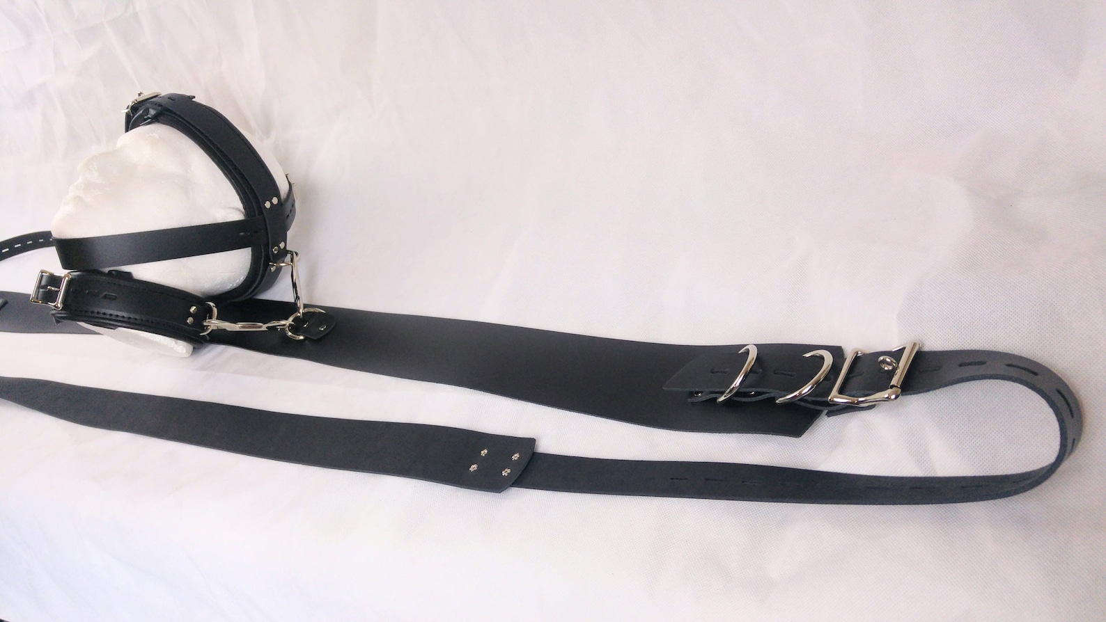 Head Restraint Head Harness and Collar Real Leather. Any - Etsy UK