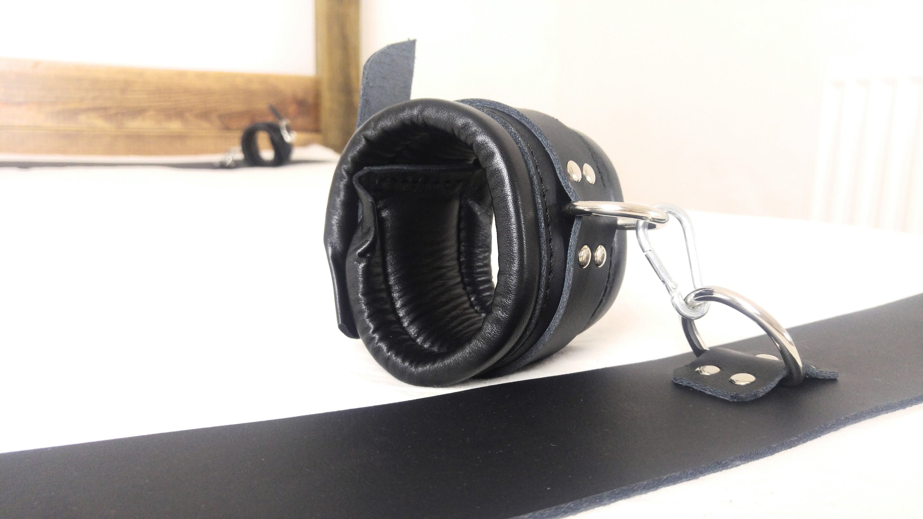 Bed Restraints Leather Bondage Restraints Hospital Medical | Etsy