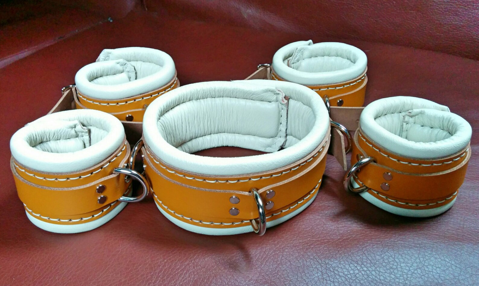 Hospital Medical Style Leather Bondage Restraints Wrist Ankle - Etsy