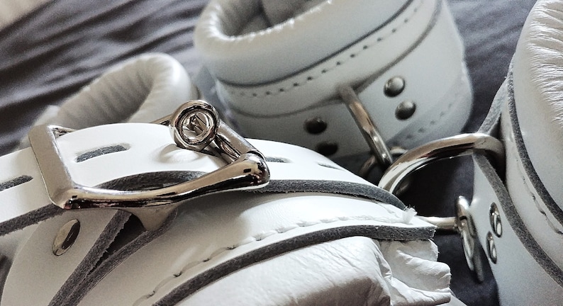 Bed Restraints Leather Bondage Restraints Hospital Medical - Etsy