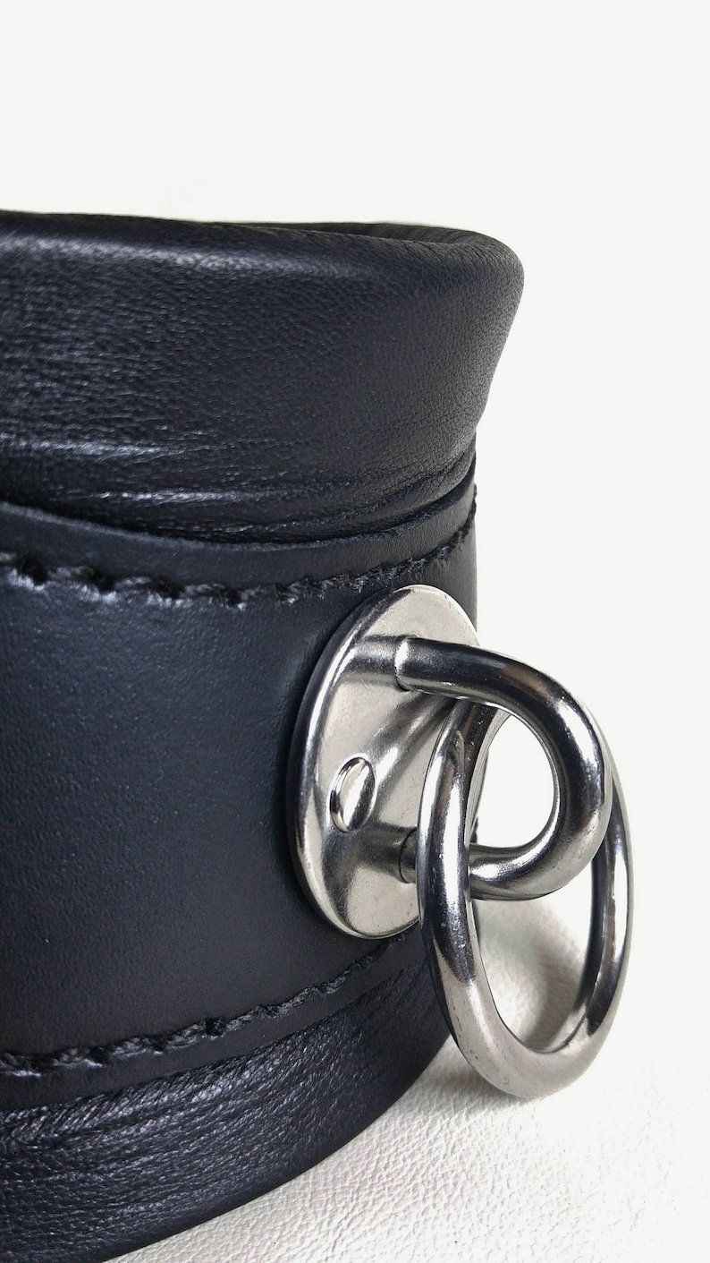 Bondage Wide Collar / Posture Collar Heavy Padded Real Leather - Etsy ...