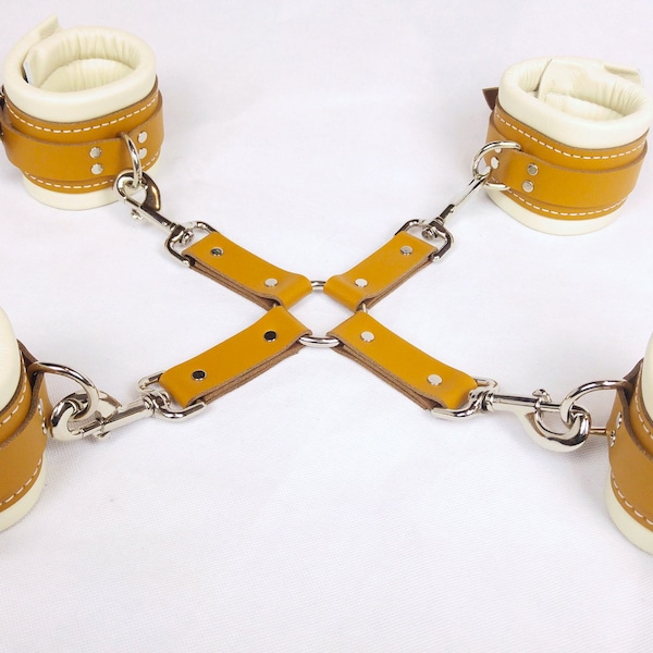 Hogtie Bondage Cuffs - Etsy
