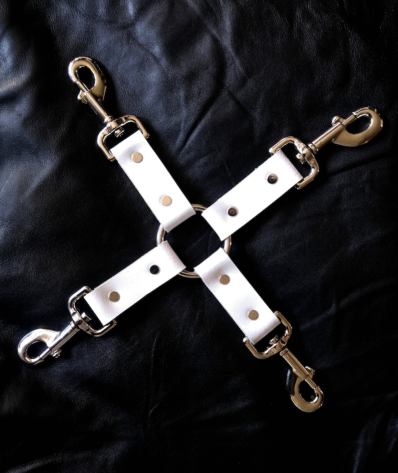 Hog Tie Real Leather Heavy Duty. White or Any Colour. | Etsy