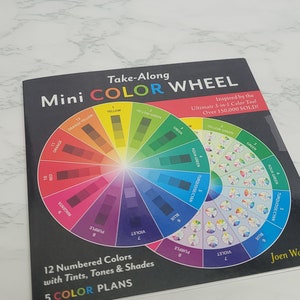 Take-along Mini Color Wheel | Great for Painting Designing, Selecting ...