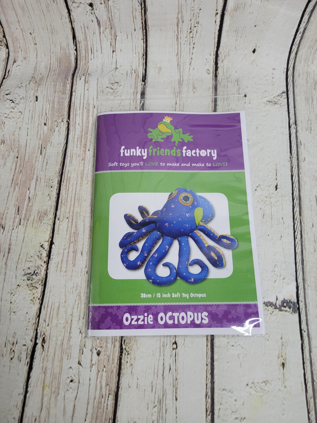 Ozzie Octopus Pattern by Funky Friends Factory | Stuffed Animal Pattern ...
