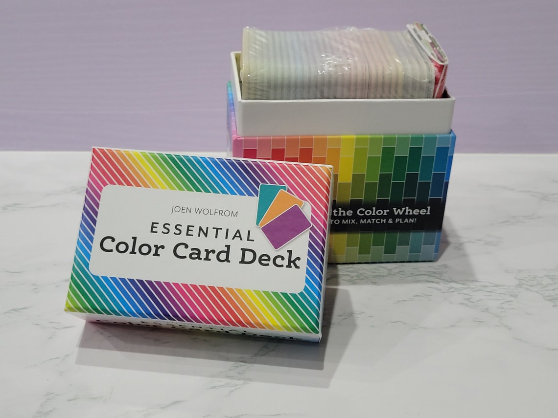Essential Color Card Deck | 200 Color Palette Cards - Etsy