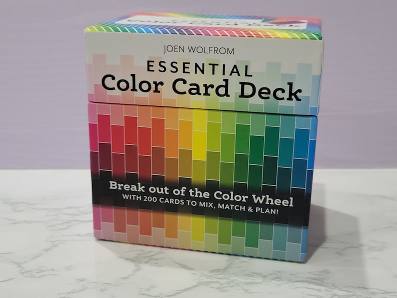 Essential Color Card Deck Color Tool for Anyone Color Wheel - Etsy