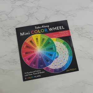 Take-along Mini Color Wheel | Great for Painting Designing, Selecting ...