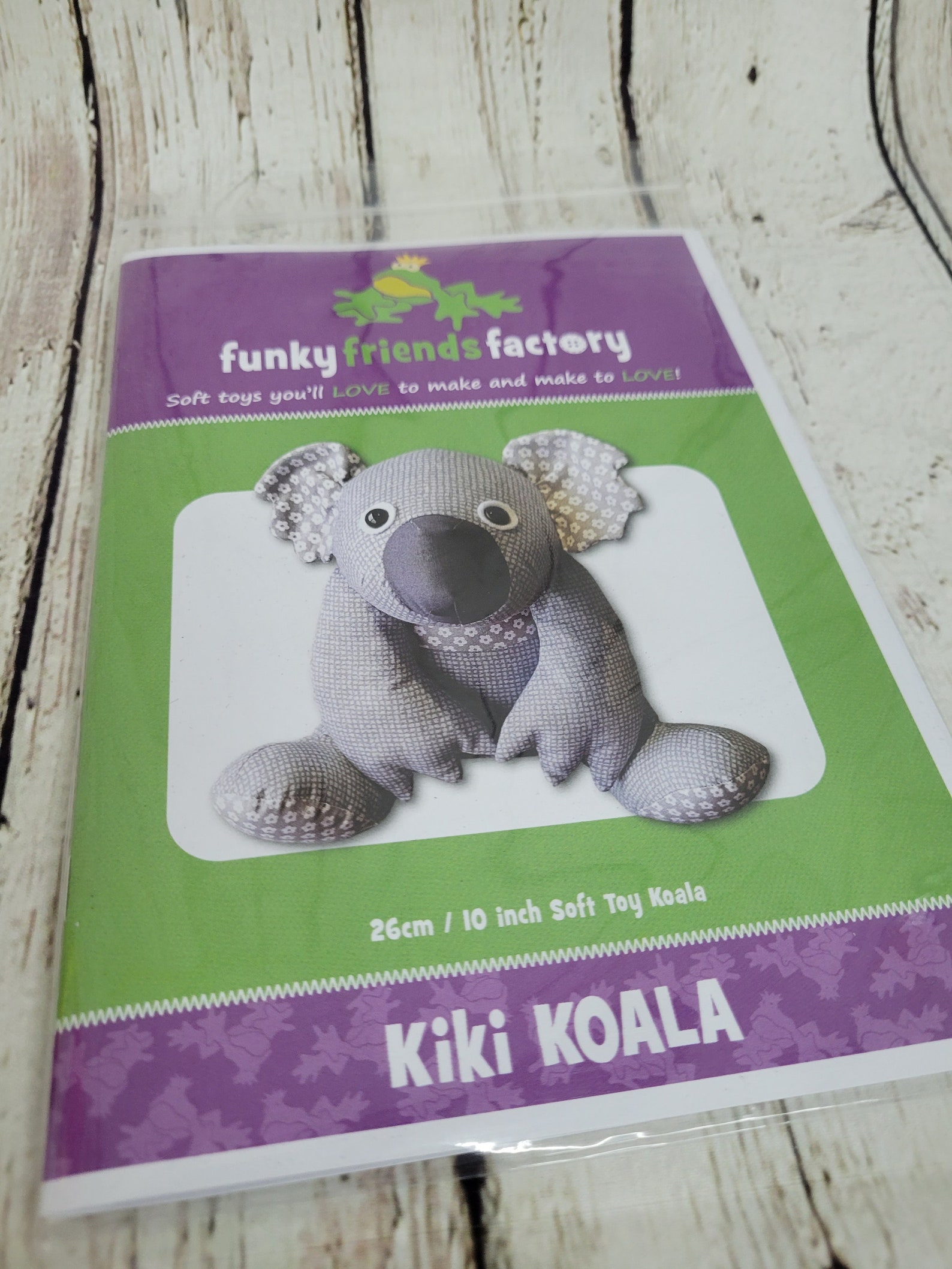 Kiki Koala Pattern by Funky Friends Factory | Stuffed Animal Pattern - Etsy