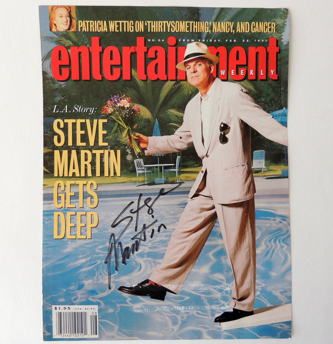Steve Martin Autographed Magazine Cover 1991 - Etsy UK