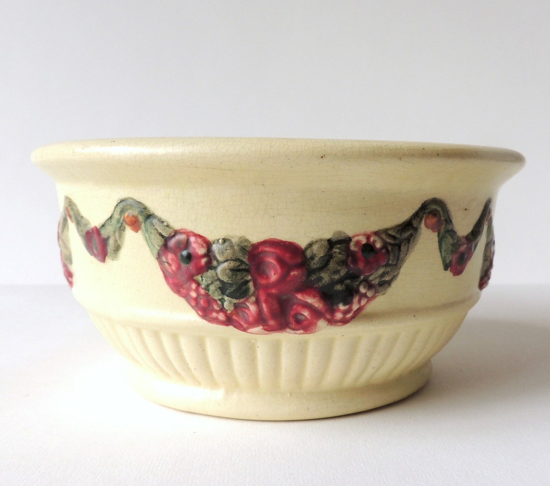 Weller Pottery Roma Low Bowl Vintage 1910-1920 - Etsy