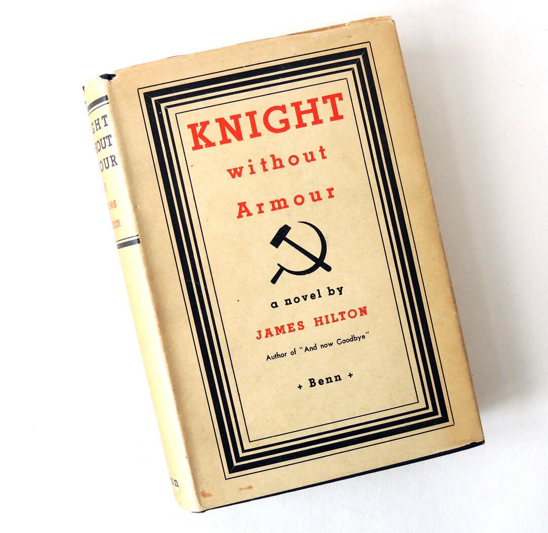 Signed First Edition: Knight Without Armour by James Hilton (1933) - Etsy
