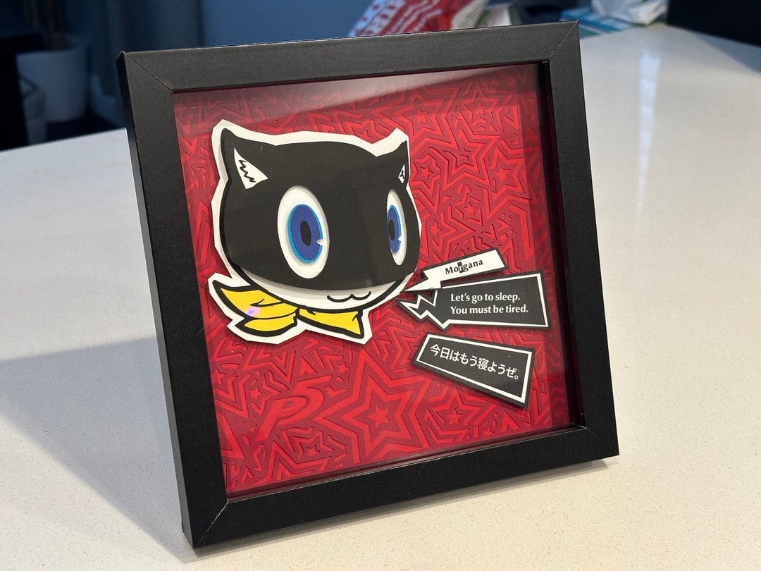 Mona Morgana Bedtime Go to Sleep Shadow Box Persona 5 Royal P5 - Etsy