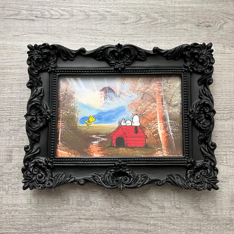 Snoopy Wall Art - Etsy