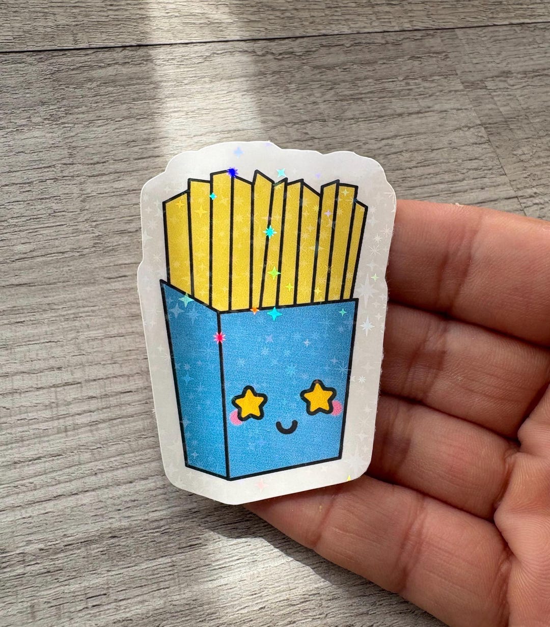Small Fry Sticker | French Fries | Kawaii Fries | Planner Sticker - Etsy
