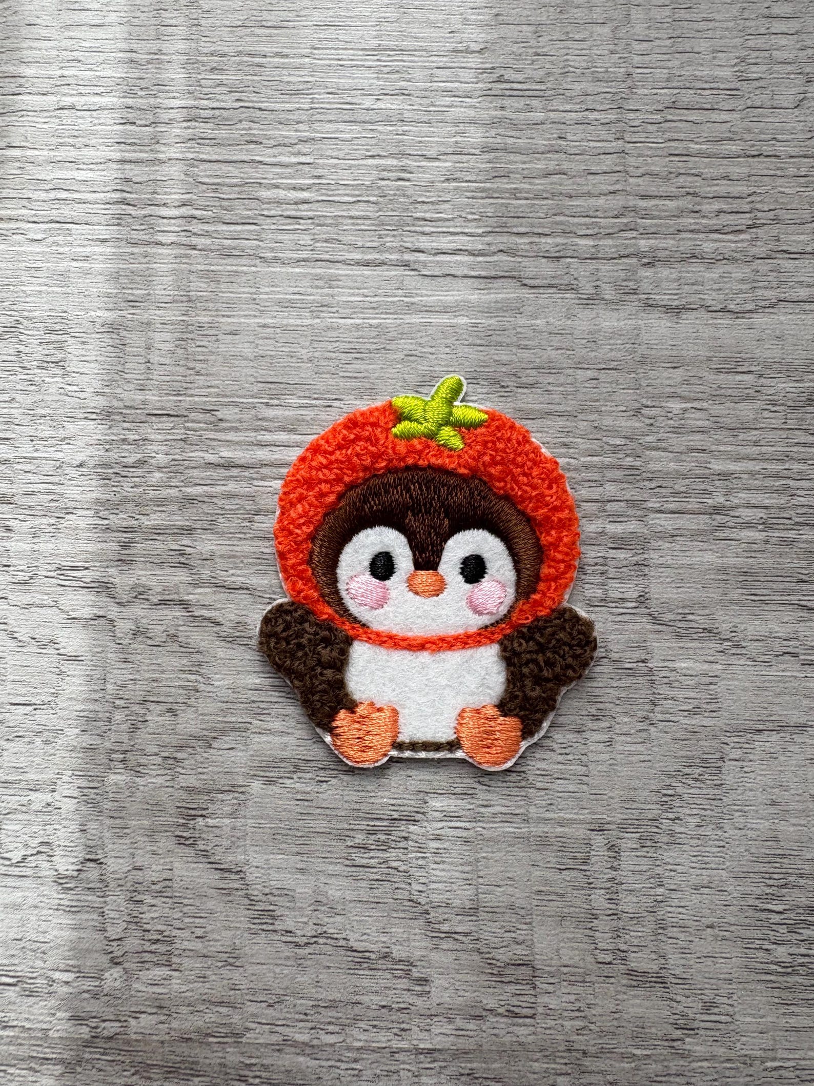 Penguin Patch, Iron-on, Fuzzy Sticker, Planner Sticker, Notebook Decor ...