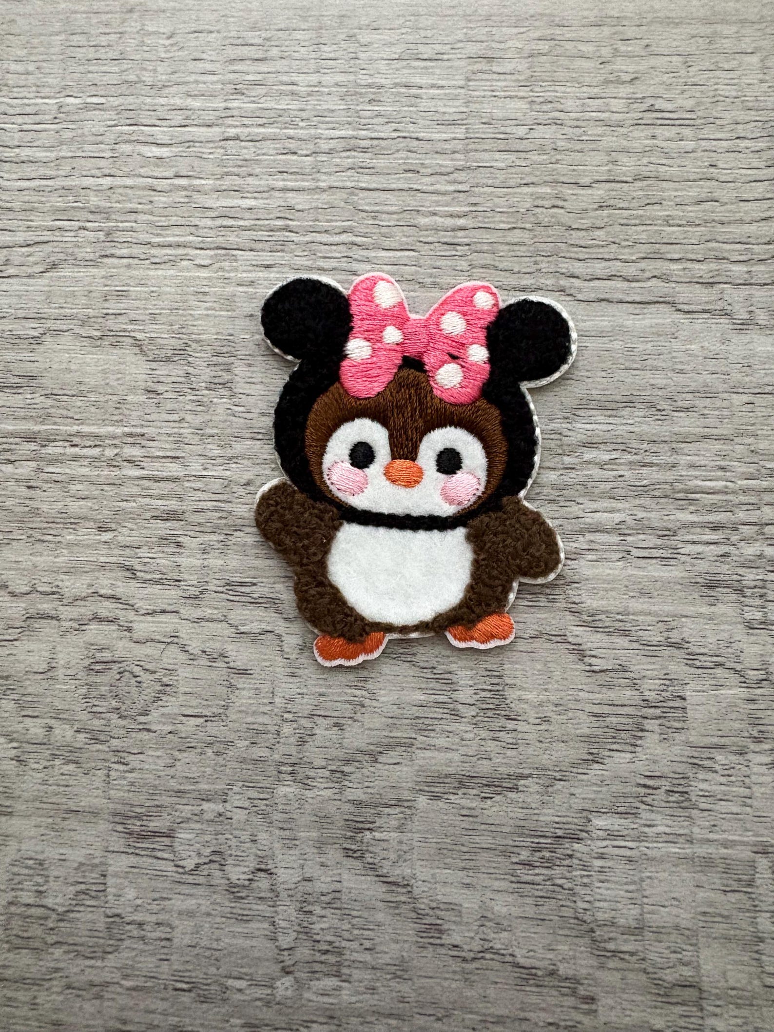 Penguin Patch, Iron-on, Fuzzy Sticker, Planner Sticker, Notebook Decor ...