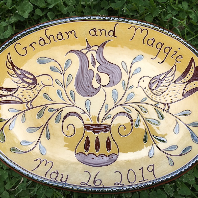 Redware Bird Pottery - Etsy