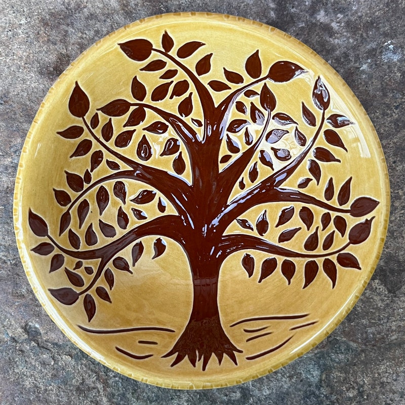 Sgraffito Pottery - Etsy