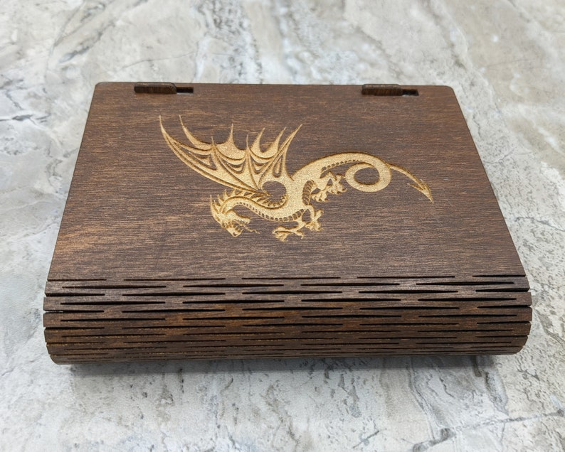 Dice Box Dragon Pattern With Foam Insert | Etsy