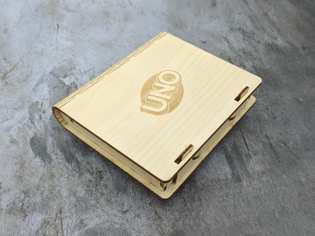 Uno Card Box - Laser Cut - Etsy