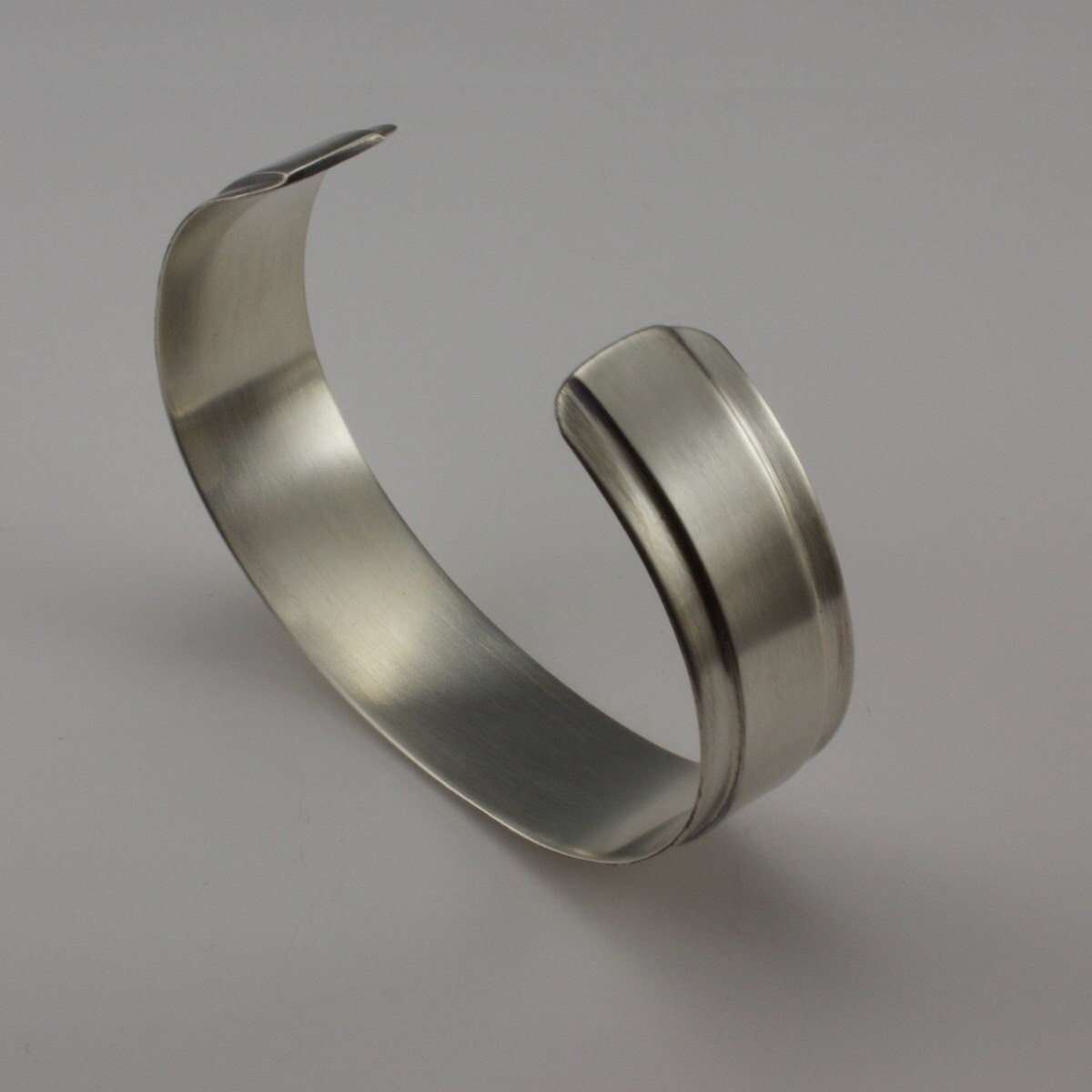 Sterling Silver Bracelet, Modern Cuff Bracelet, Mens Cuff, Womans ...
