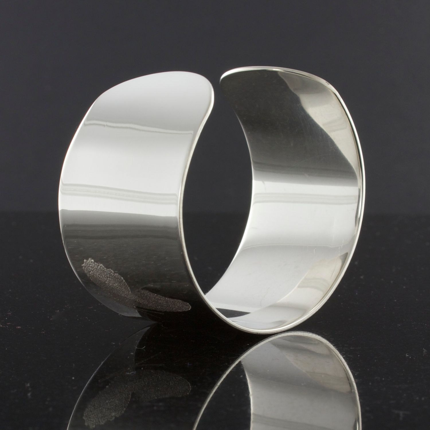 Butterfly Cuff Bracelet - Sterling Cuff Bracelet - Modern Bracelet ...