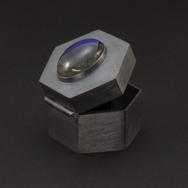 Silver Pill Box - Etsy