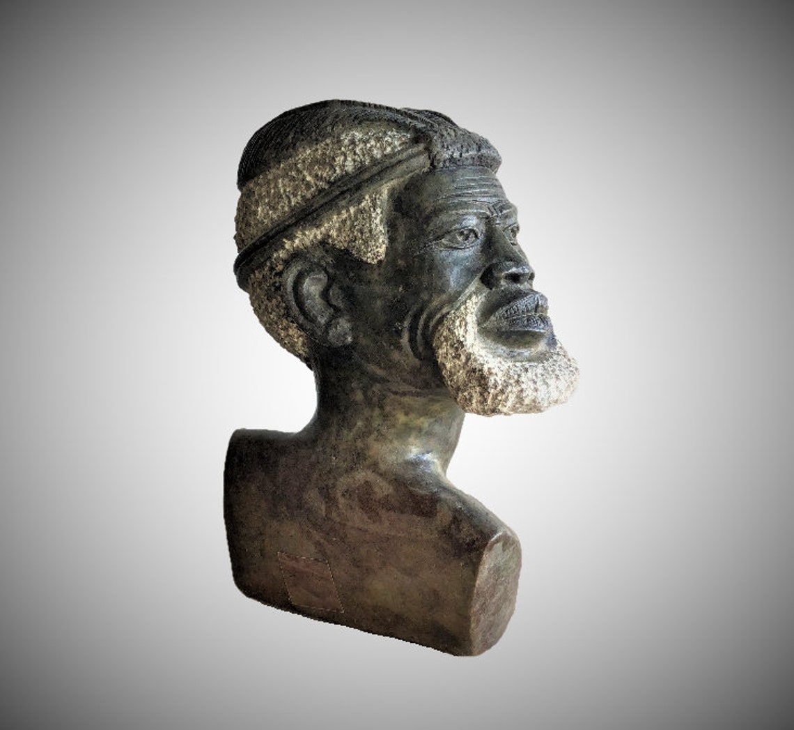 Rare, Authentic Shona Sculpture, the Chief, Zimbabwe Tribal African Art ...