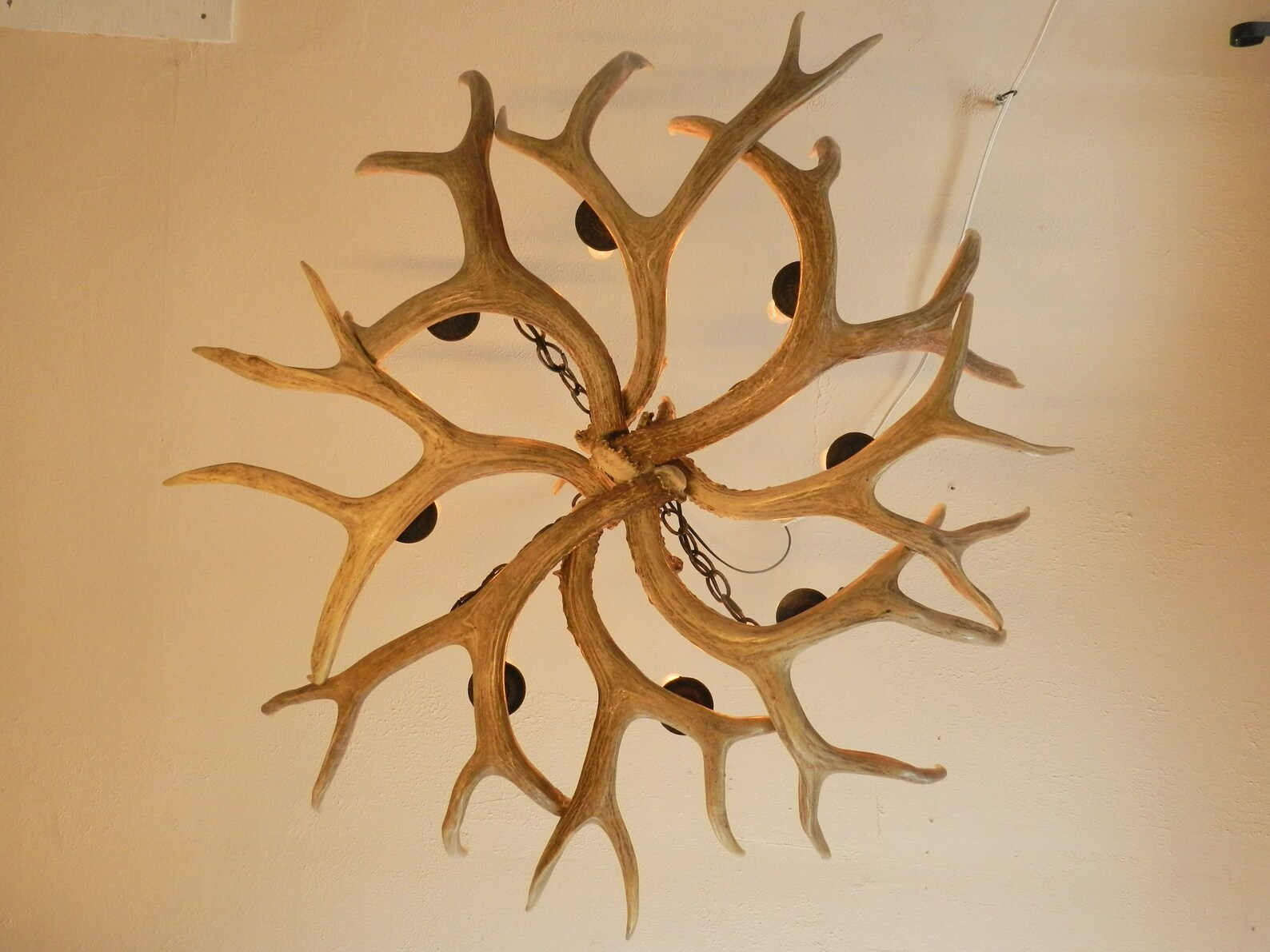 Antler Chandelier,antler Lighting,real Antler Chandelier,custom Antler ...