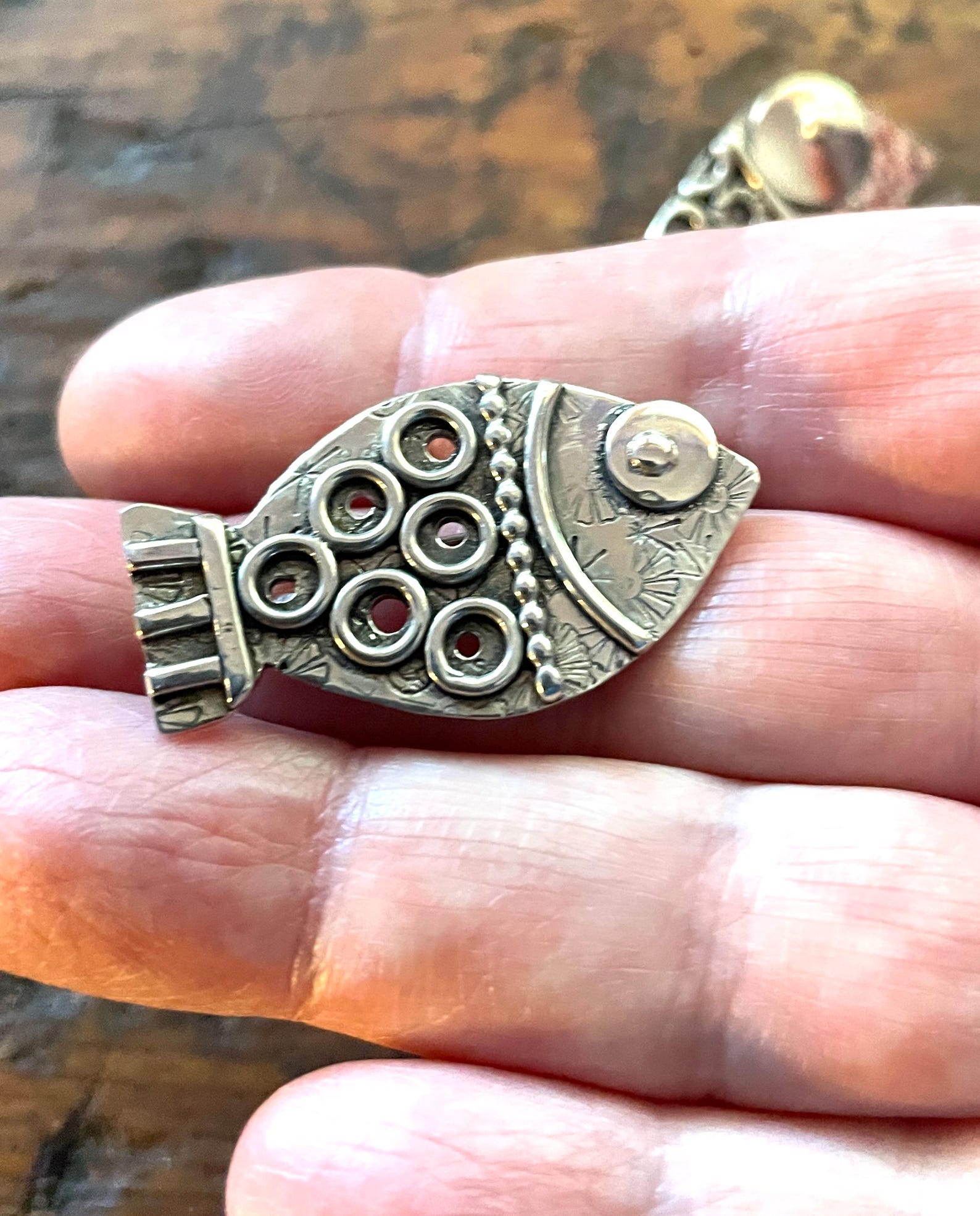 Undersea Creatures, Fish and Snail Scatter Pins in Sterling Silver ...