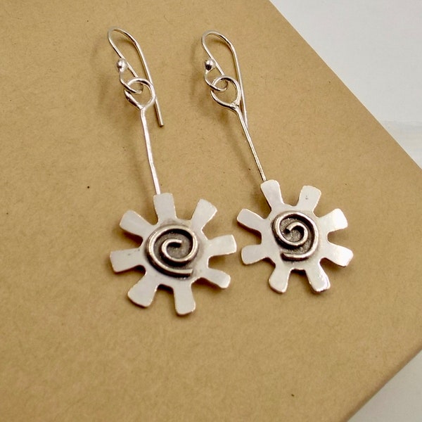 Cog Earrings - Etsy