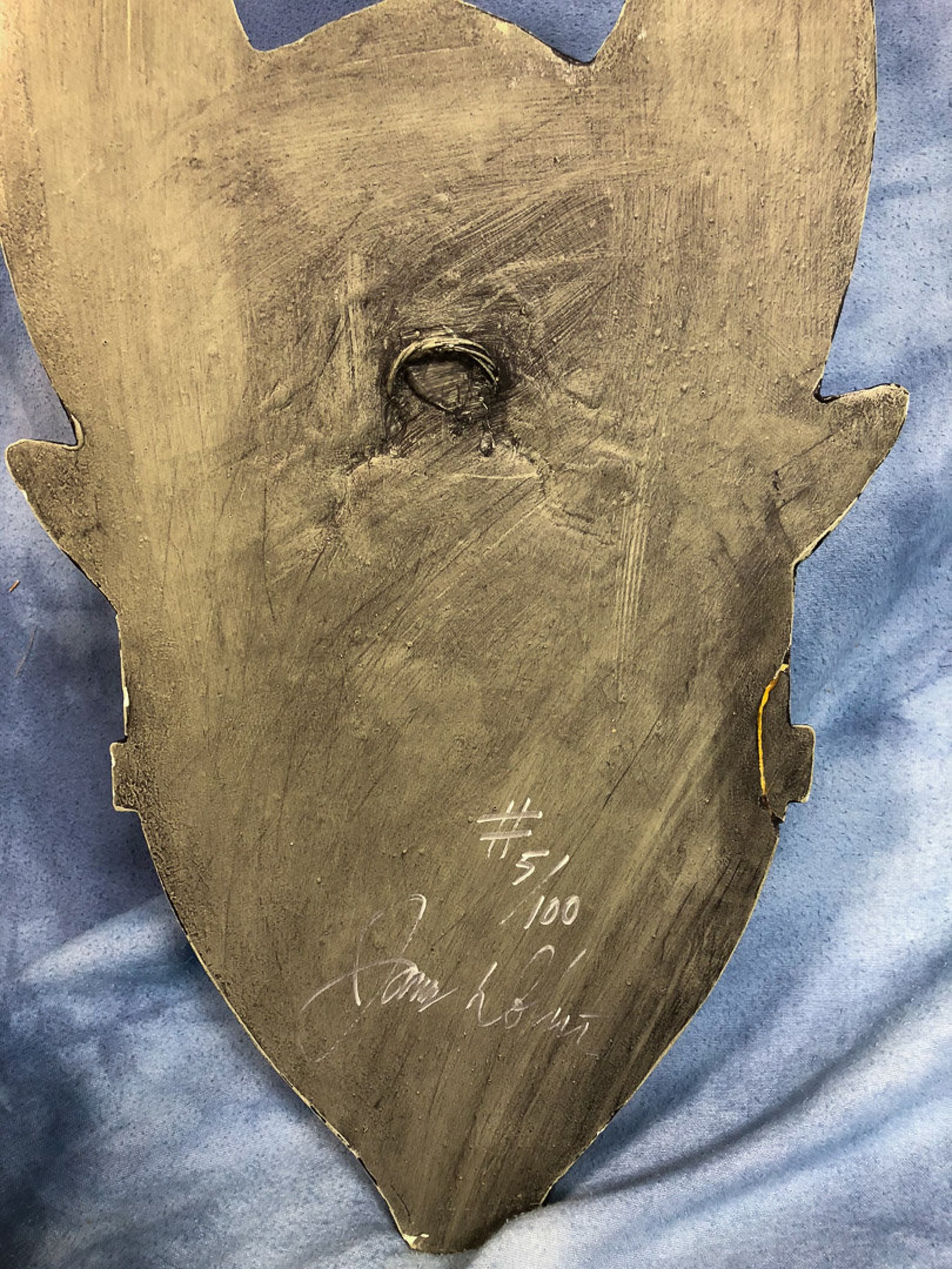 Stunning African Art Style Goat Mask Heavy Plaster Wall - Etsy