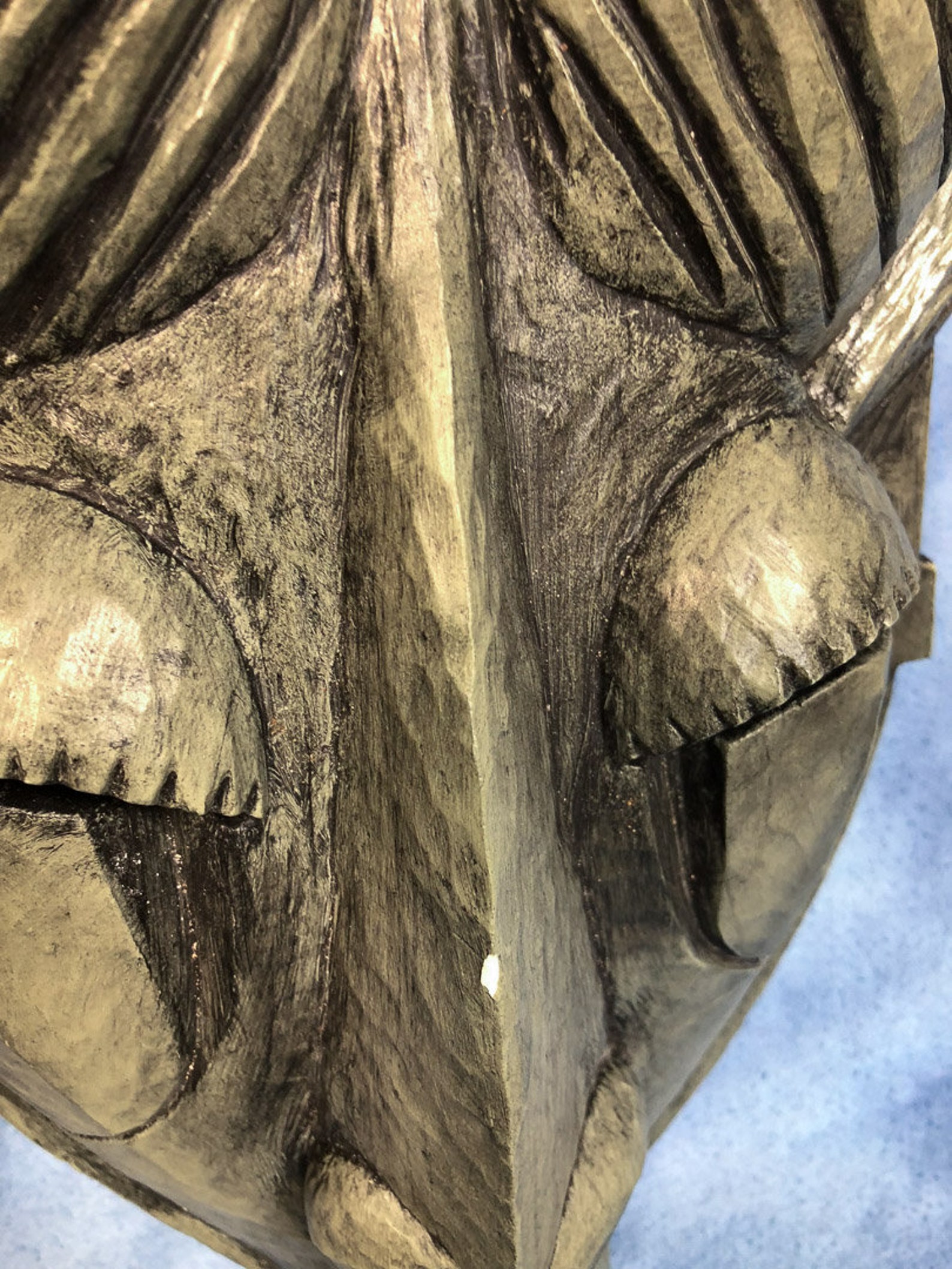 Stunning African Art Style Goat Mask Heavy Plaster Wall - Etsy