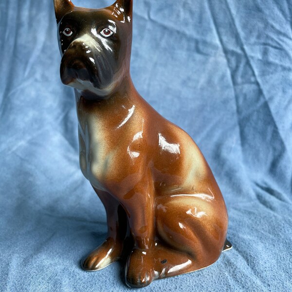 Boxer Dog Figurine - Etsy