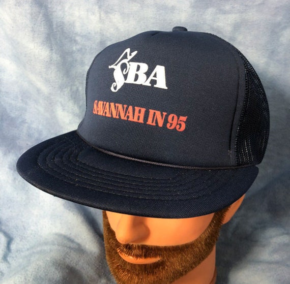 Vintage 1995 Savannah Trucker Hat // SBA // Georgia - Gem
