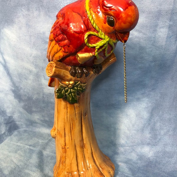 Ceramic Hanging Parrot - Etsy