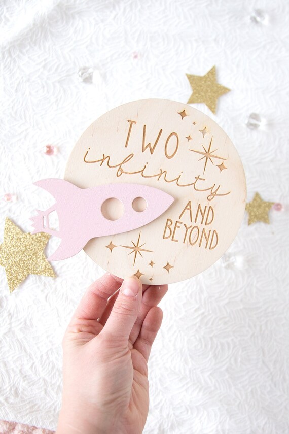 Two the Moon Baby Milestone Birthday Keepsake Gift | Etsy Canada