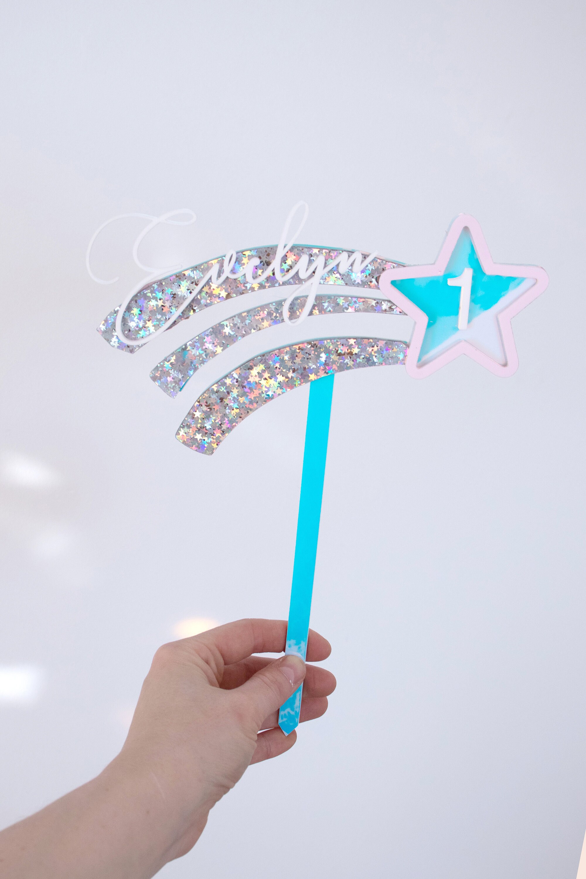 Birthday Cake Topper, Star Party, - Etsy