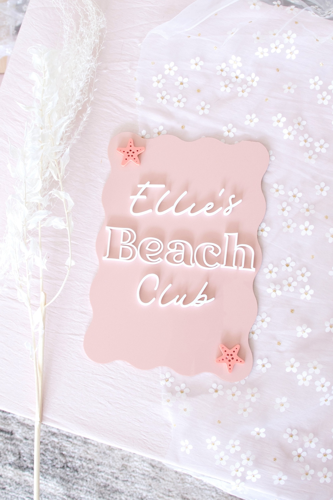 Beach Club Sign, Summer Birthday Sign, Beach Sign, Beach Party, Summer ...