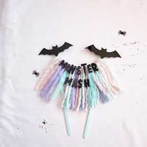 Monster Mash Bash Cake Topper, Halloween Cake Topper, Fall Cake Topper ...